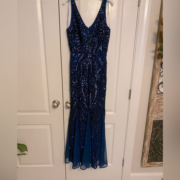 Night Way Collections | Dresses | Gorgeous Night Way Gown In Navy ...